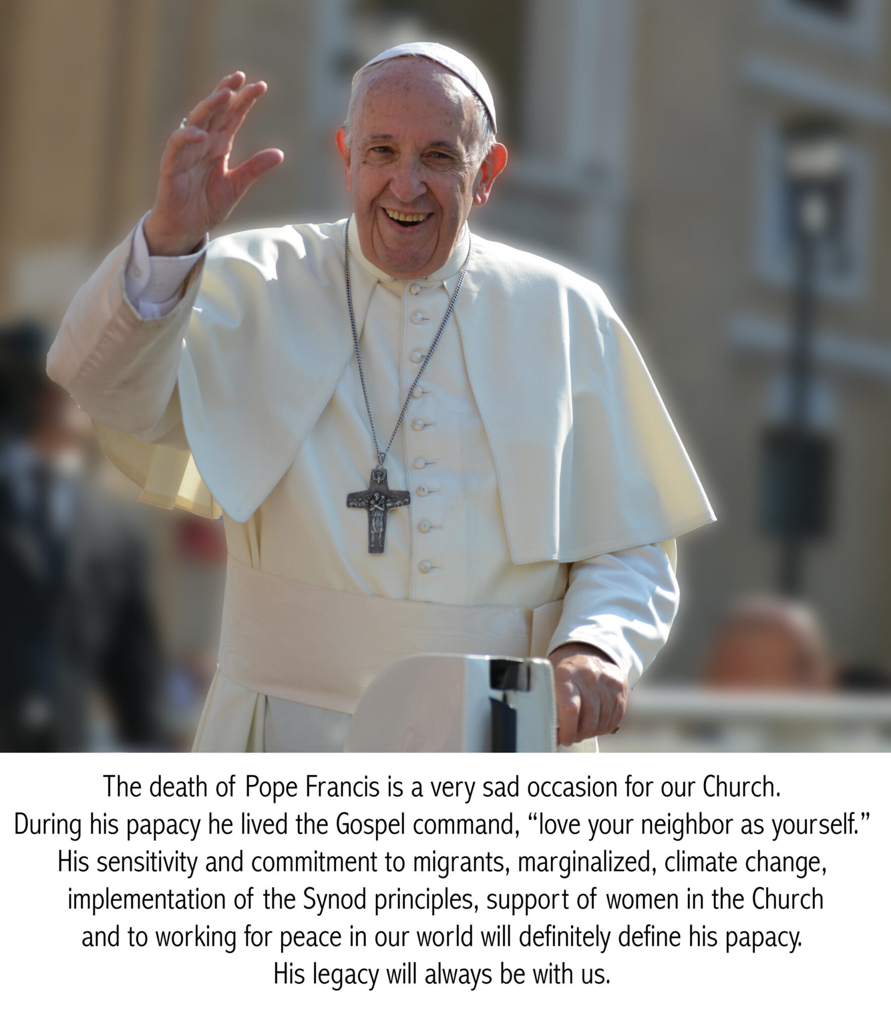 Pope Francis – Sisters of St. Joseph of Springfield